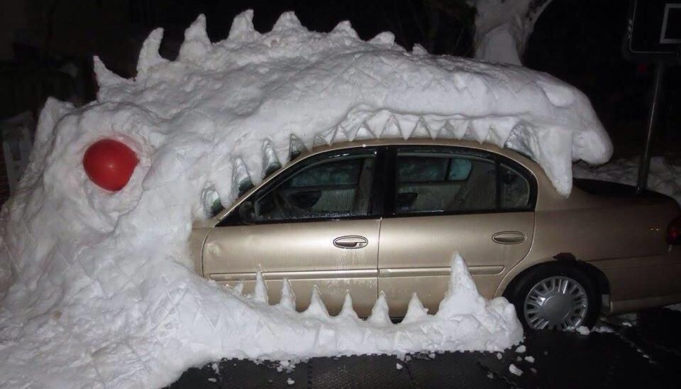 Funny Snow Pics to Keep You Warm All Winter Long